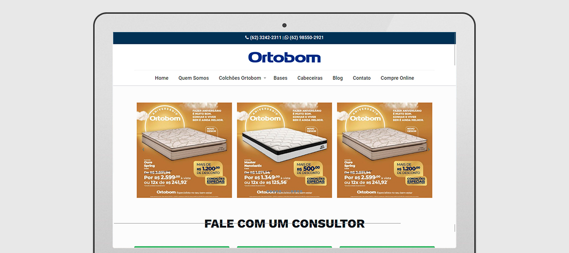 Ortobom Buriti - Central Click